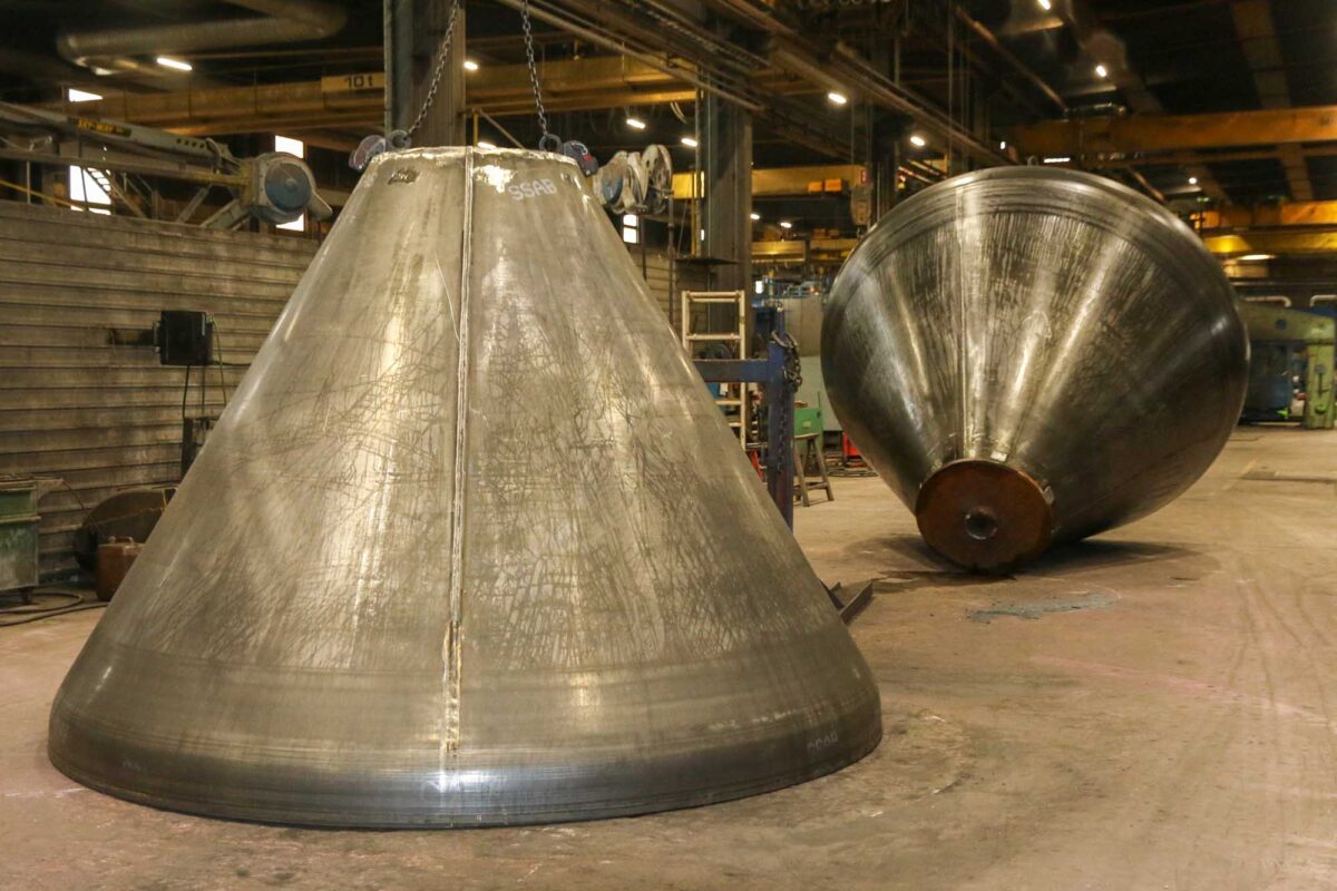 Cones and Cones with calotte – Halikko Steel Oy