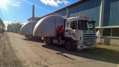 Hemispheres and other spherical shell structures – Halikko Steel Oy