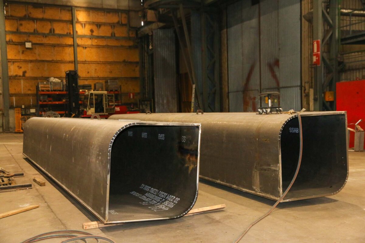 Fabricated products and steel structures - Halikko Steel Oy